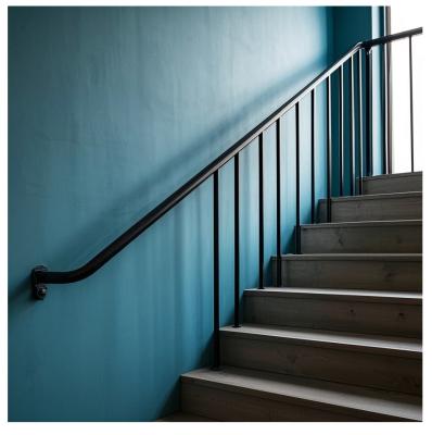 China Tempered Glass Balcony Railing - Frameless Galvanized Finish for sale