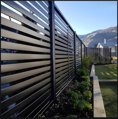 China Modern Galvanized Metal Wall Fence with 1.05m Height & 1-Year Warranty for Indoor Outdoor Security for sale