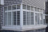 China Galvanized Anti-Intruder Metal Security Window with 99% UV Blocking and 25-30dB Noise Reduction for sale