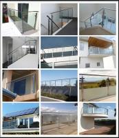China 10mm Tempered Glass Balcony Railing with 1.05m Height - ISO Certified Safety Balustrade for Home & Commercial Use for sale