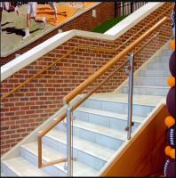 China 10mm Tempered Glass Balcony Railing ISO Certified Indoor Outdoor Use for sale