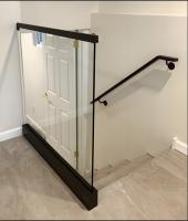 China Modern Stair Railing with 24m Height Capacity and 0.15mm Fit Tolerance - ISO Certified Indoor/Outdoor Safety System for sale