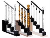 China Modern Metal Stair Railing with 24m Height Capacity and ≤0.15mm Fit Tolerance for Indoor Outdoor Use for sale