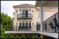 China Galvanized Zinc Steel Safety Railing 1.05m Height with ≤0.15mm Fit Tolerance for Wet Salt Areas for sale