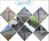 China G90 Galvanized Zinc Steel Railing 2.5mm Thick for Indoor Outdoor Safety Fence 24-48 Inch Height for sale