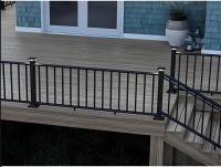 China UV Resistant Aluminum Safety Railing with 25-Year Lifespan and ≤0.15mm Fit Tolerance for Indoor Outdoor Use for sale
