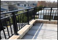 China Architectural Aluminum Handrail Systems with 1.05m Height Range and ≤0.15mm Fit Tolerance for Indoor Outdoor Safety for sale