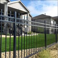 China Galvanized Steel Security Fence Panels - Heavy Duty Outdoor Fencing with 1.05m Height & GB/T 13912 Standard for sale