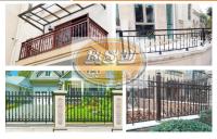 China Modern Galvanized Aluminum Villa Gates with 500kg Load Capacity and 10+ Year Finish for Indoor Outdoor Use for sale