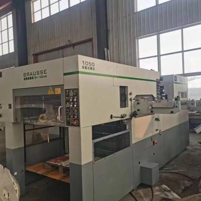 China BRAUSSE 1050 Automatic Die Cutting Stripping Machine 300T 7500s/h for Cardboard Corrugated Board for sale