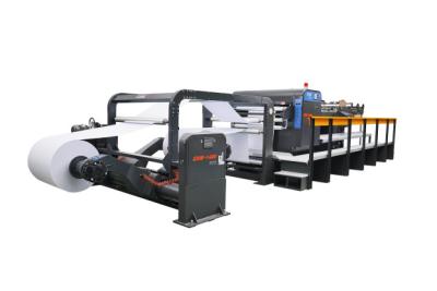 China CHM-1400-2 Two Roll Paper Sheeter Cutter Machine 60-550 GSM 300 m/min for sale