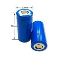 China Rechargeable 32700 LiFePO4 Cylindrical Cells 3.2V Li Ion Battery For E Tricycle for sale