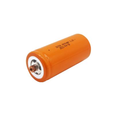 China 3.2v 6ah BIS LFP Cylindrical Cells 32700 Rechargeable 6000mah Cell For Solar Light for sale