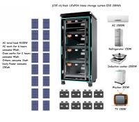 China 6000 Times Home Energy Storage Battery Rack 51.2v 100ah Lifepo4 Battery Pack for sale