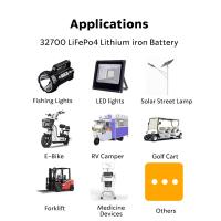 China 32700 Cells OEM Rechargeable Battery 3.2v 6.4v 12.8v LiFePO4 Battery Pack for sale