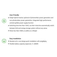China Advanced LiFePO4 Technology for Home Solar Energy Storage System Residential ESS 10kWh for sale