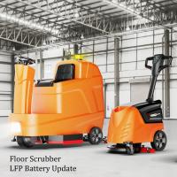 China 24V 36V 12V Floor Scrubber And Sweeper Batteries 25.6V 100Ah Lithium LFP Battery for sale