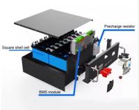 China 48V 100Ah 200Ah Rackmount Lifepo4 Battery With LCD Display BMS Lithium Batteries 5kwh 10kwh for sale