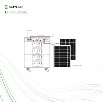 China House lifepo4 solar battery 10kWh 15kWh 20kWh Single Phase Stackable home energy storage systems for sale