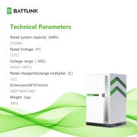 China 372kWh Industrial and Commercial ESS 372kWh Energy Storage Cabinet Power backup System Solar Powered for sale