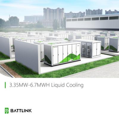 China 3.35MW-6.7MWH  Ess Energy Storage System Large Capacity Container Energy Storage Array Integrated Power Station for sale
