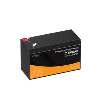 China Safety Long Cycle Life 6Ah 12V LiFePO4 Batteries OEM Long Lasting For Gate Motors LED Lights for sale