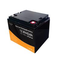 China Customized 12V 42Ah Lithium Batteries For Security System Alarm Devices Gate Motor Batteries for sale