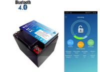 China High Current 12.8V 50AH Bluetooth Lithium Battery for sale