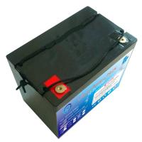 China Deep Cycle Rechargeable 75Ah 12V LiFePO4 Batteries for sale