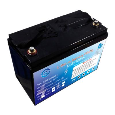 China High quality Deep cycle 12v 100ah lifepo4 battery for sale