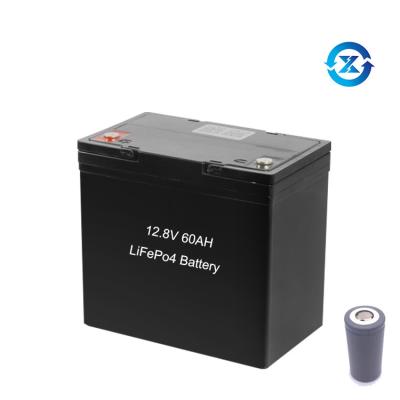 China Long Life 60Ah 12V LiFePO4 Batteries For Solar Home System for sale