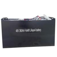 China Deep Cycle 360Ah 48V LiFePO4 Battery For Forklift for sale