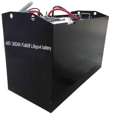 China Deep Cycle 360Ah 48V LiFePO4 Battery For Forklift for sale