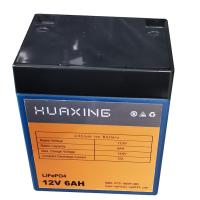 China CC CV 12v 6Ah Rechargeable Lifepo4 Battery MSDS RV Deep Cycle Battery Pack for sale