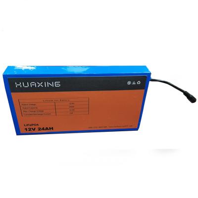 China 48A Peak 24Ah 12v Rechargeable Lifepo4 Battery 32700 BMS for sale