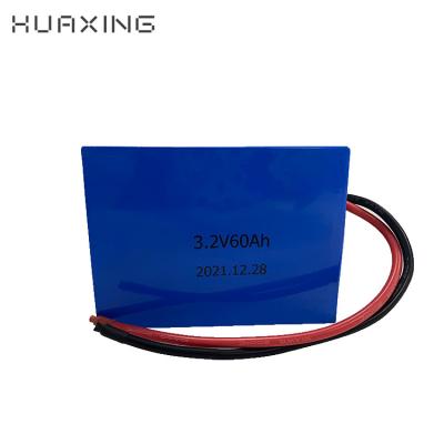 China 3000 Cycles Deep Cycle LiFePO4 Battery Pack 3.2V 60AH Lithium Iron Phosphate Battery for sale