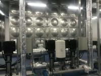 China Bolted Welded Square Stainless Steel Water Tank Storage Galvanized 316L for sale