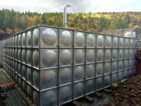 China Bolted Assembled Hot Dip Water Tank Galvanised Panels Fire Fighting for sale