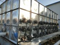 China Bolted Assembled Hot Dip Water Tank Galvanised Panels Fire Fighting for sale