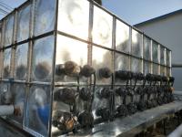 China Bolted Assembled Hot Dip Water Tank Galvanised Panels Fire Fighting for sale