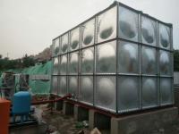 China Bolted Assembled Hot Dip Water Tank Galvanised Panels Fire Fighting for sale