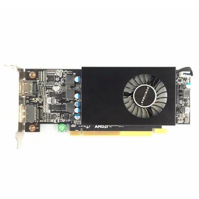 China PCWINMAX RX550 4GB 128-bit GDDR5 Graphics Card with 1183MHz Core Frequency and Low Profile Design for sale