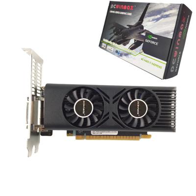 China Low Profile GTX1050 4GB GDDR5 128bit Dual Fans Graphics Card GPU for sale