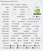China PCWINMAX RTX 2060 12GB GDDR6 192-bit Gaming Graphics Card 1695 MHz Boost Dual Fan VR Ready for sale