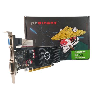 China PCWINMAX GT730 4GB DDR5 64Bit Gaming Graphics Card Nvidia Chipset Low Profile for sale