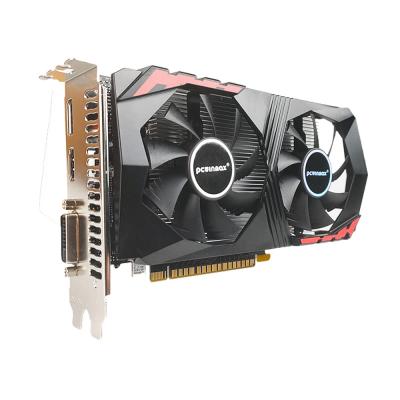 China PCWINMAX GeForce GTX 1050 Ti Graphics Card 4GB GDDR5 128 Bit Dual Fans Desktop GPU for sale