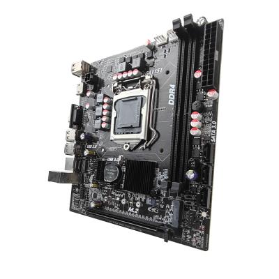 China PCWINMAX H110 LGA1151 Micro ATX Motherboard DDR4 32GB Support 6th 7th Gen i3 i5 i7 CPU Office Gaming for sale