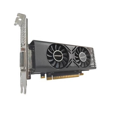 China PCWINMAX Low Profile GTX1050 4GB GDDR5 128-bit Dual Fan Graphics Card for Small Cases for sale