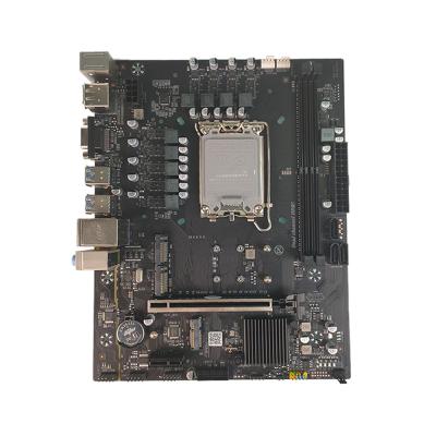 China PCWINMAX B760 LGA1700 Micro-ATX Motherboard with DDR4/DDR5 Support, Dual M.2 PCIe 4.0 Slots for Intel 12th/13th/14th Gen CPUs for sale
