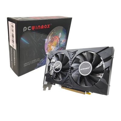 China PCWINMAX RX 580 8GB Graphics Card 2048SP GDDR5 256bit Dual Fan HDMI DP DVI for sale